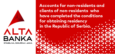 ALTA bank: Announcement - Alta Bank