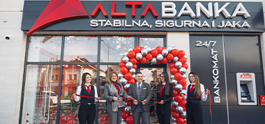 ALTA banka opens a new branch in Čačak - Alta Bank